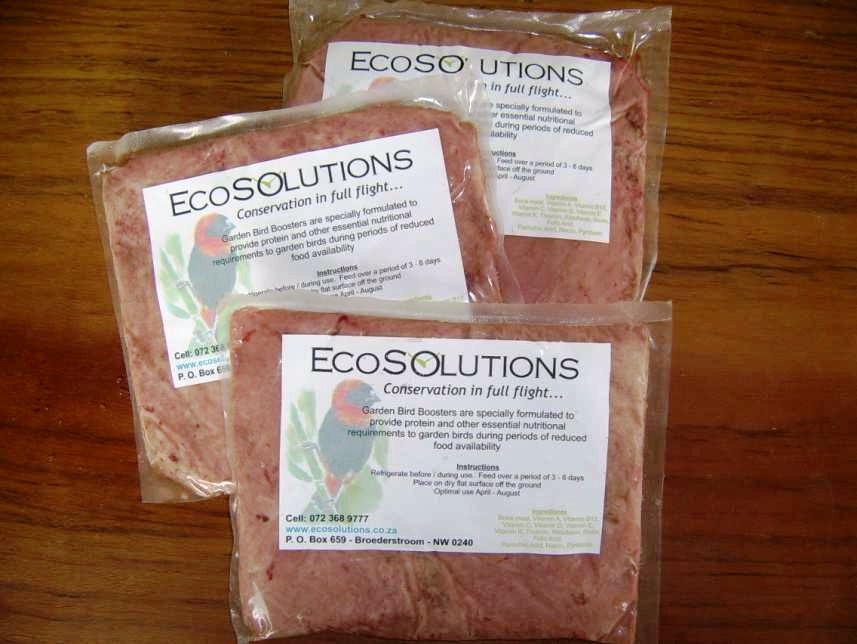 Garden bird booster — EcoSolutions Urban Ecology